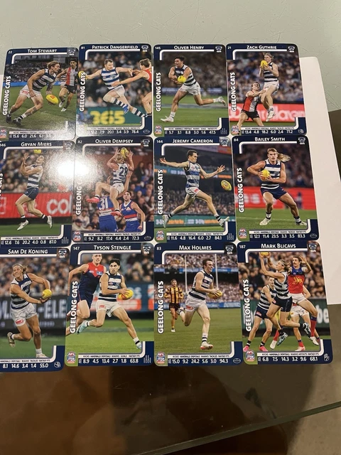 2025 AFL TEAMCOACH Common Team Set 12 Cards - Geelong Cats $2.00 ...