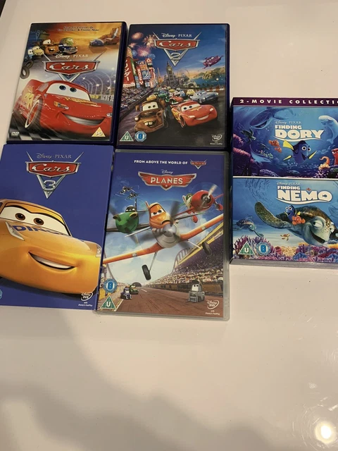 Cars 12 And3 Planes And Finding Dory Finding Nemo Dvd Disney Pixar £800 Picclick Uk
