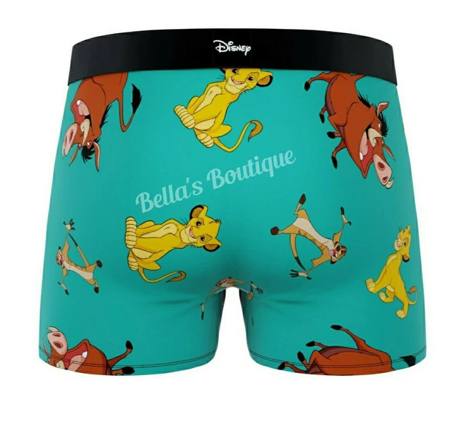 DISNEY THE LION King Simba, Timon & Pumbaa Men's Boxer Briefs. Sz Xl £ ...
