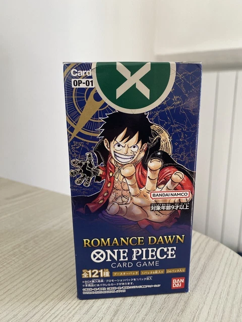 ONE PIECE CARD Game Booster Box Romance Dawn OP01 OP-01 JAP New Stockx Sealed EUR 149,00 ...