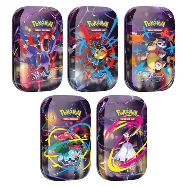 POKÉMON TCG MEGA Evolution Mini Tins - 14 Available - UK In Hand ...