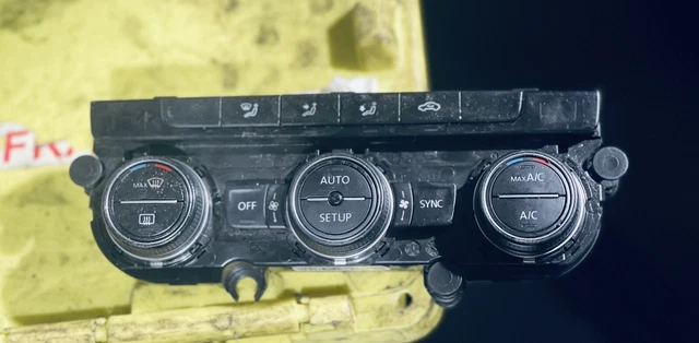 VW GOLF MK7 Gti Gtd 2013-2017 Heater Climate Control Switch Panel ...