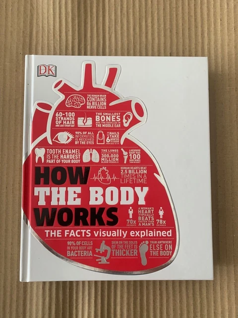 HOW THE BODY Works: The FACTS Visually Explained. Perfect condition £12 ...
