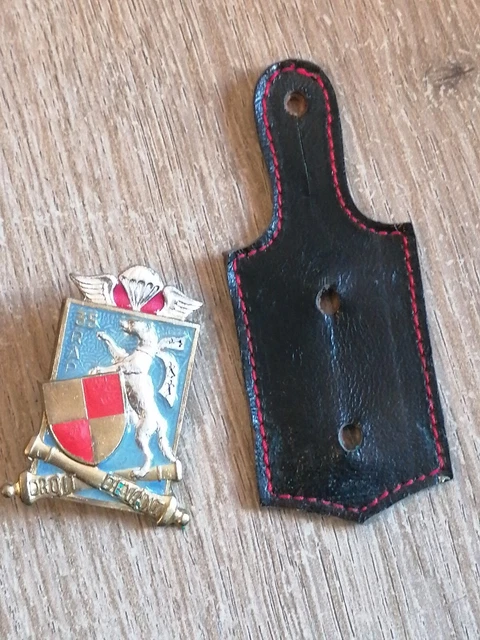 INSIGNE TAP 35 Rap Regiment Artillerie Parachutiste Variante Fond Mauve ...