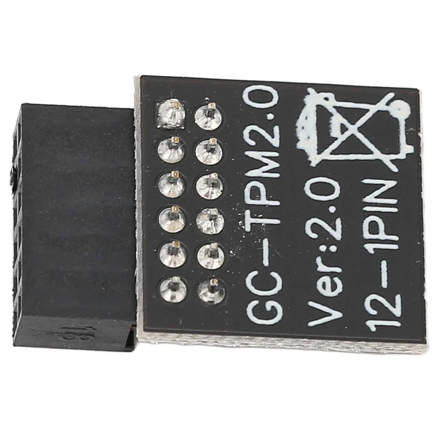 CRYPTOGRAPHIC SECURITY MODULE TPM 2.0 12-pin Cryptographic Security REL ...