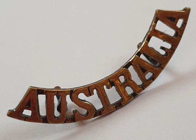 WW1 AUSTRALIAN ARMY Australian Division Australia Corps Shoulder Title ...