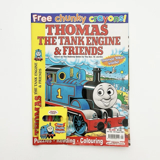 VINTAGE THOMAS THE Tank Engine & Friends Magazine No 308 Comic 1999 ...