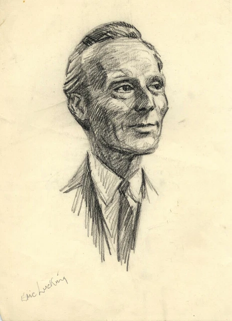 ROBERT FORRESTER - Mid 20th Century Charcoal Drawing, Eric Lucking £13. ...