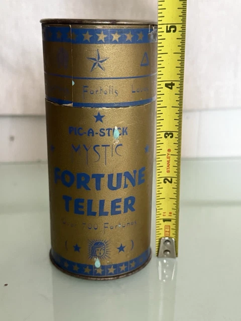 RARE VINTAGE PIC A Stick Mystic Fortune Teller Game With Box ...