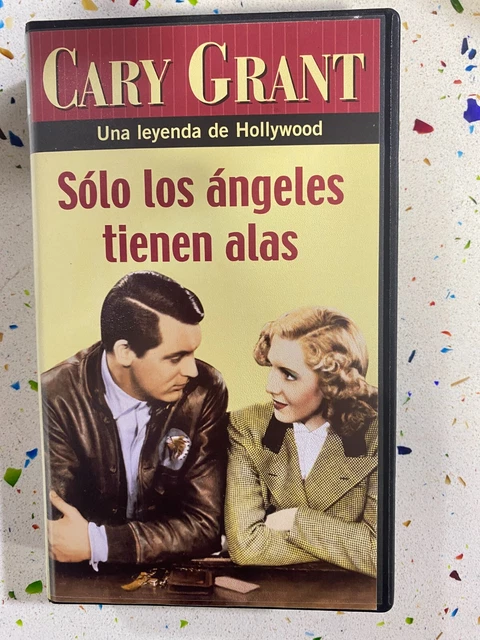 ONLY ANGELS HAVE Wings Ribbon VHS Cary Grant Una Legend Of Hollywood £ ...