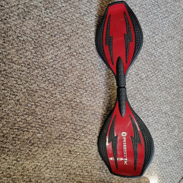 RAZOR RIPSTIK CASTER Board Rip Stik RipStick Red & Black Skateboard 33 ...