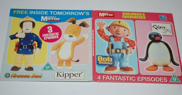 BOB THE BUILDER/PINGU/FIREMAN Sam/Kipper - Daily Mirror PROMO DVD £2.49 ...