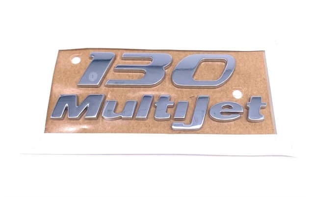 ORIGINAL FIAT EMBLEM 1356394080 Schriftzug 130 Multijet Seite Ducato ...