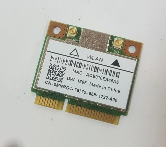 WLAN WIFI ATHEROS AR5B125 DW1506 Wireless Lan Card aus Dell Latitude ...