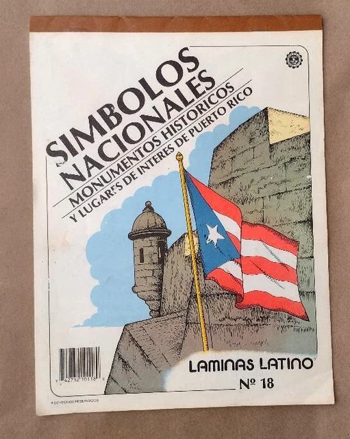 SIMBOLOS NACIONALES MONUMENTOS Historicos de Puerto Rico EUR 1,71 ...