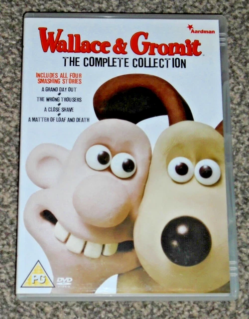 WALLACE & GROMIT : The Complete Collection Childrens Dvd In Vgc (Free ...