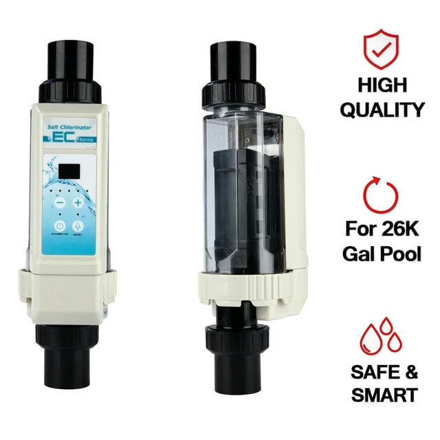 SALT CHLORINE GENERATOR, Pool Saltwater Salt Chlorinator Device for ...