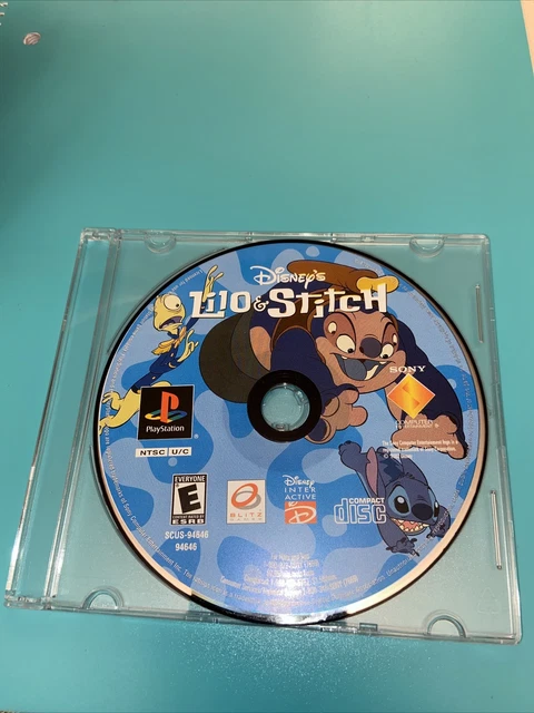PLAYSTATION PS1 VIDEO Game Disneys Lilo & Stitch Complete W Case ...
