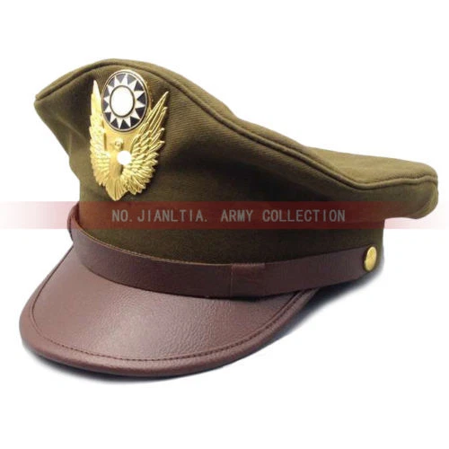 WW2 CHINESE NATIONALIST Forces Kmt Military Air Officer Filed Hat ...