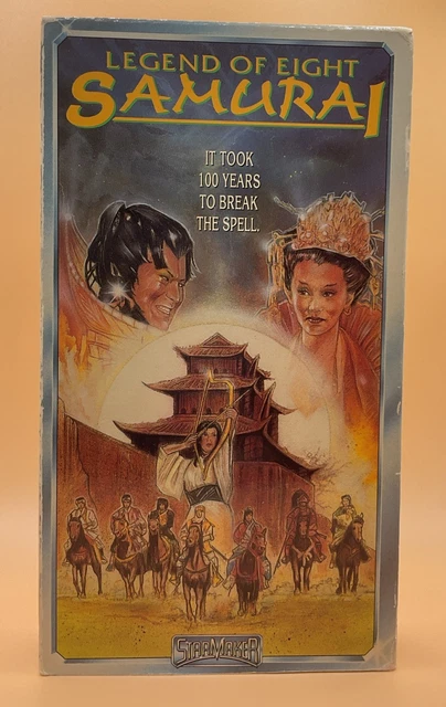 LEGEND OF EIGHT Samurai VHS 1983, 1990 StarMaker **Buy 2 Get 1 Free** £ ...