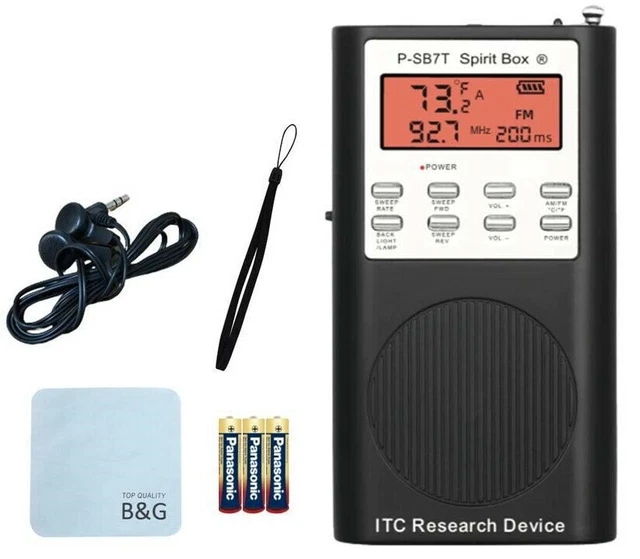 P-SB7T REV6 DAS Spirit Box version Ghost Hunter dispositif de recherche ...