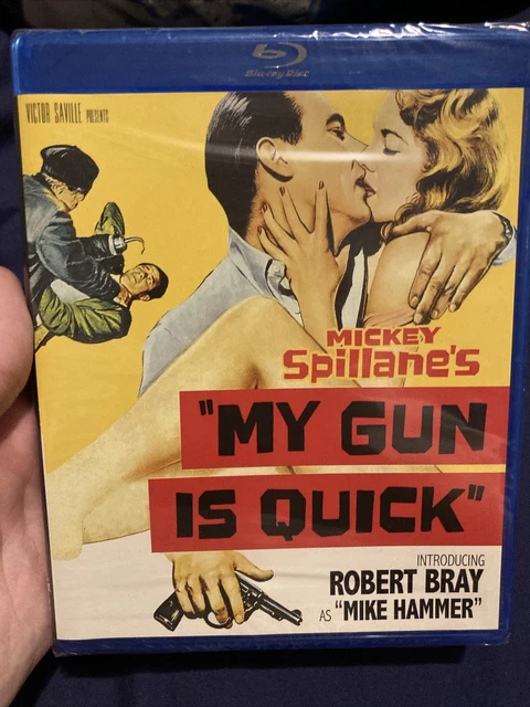 MY GUN IS Quick (1957) Mickey Spillane Blu-Ray BRAND NEW Kino Lorber ...