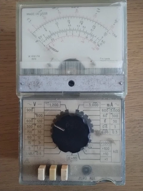 VINTAGE RUSSIAN COMBINATION Instrument /Multimeter - Model U 4324 £9.04 ...