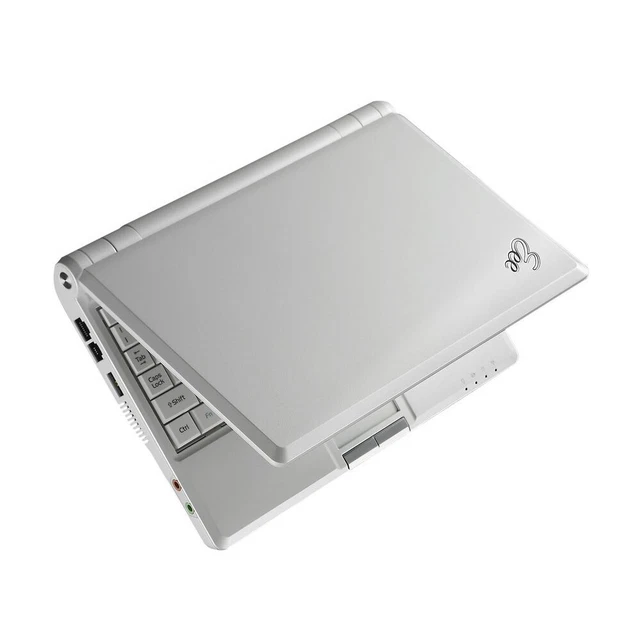 ASUS EEE PC 701SD Netbook 2GB RAM 8GB Mini PCI-E SSD Retro Gaming Power ...