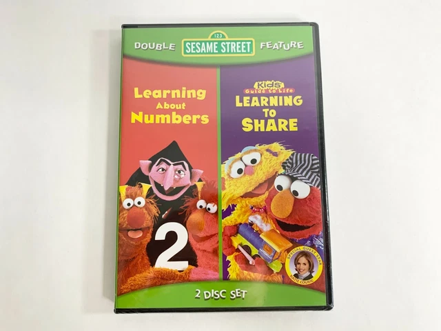 SESAME STREET DVD Double Feature: Learning About Numbers / Learning to ...