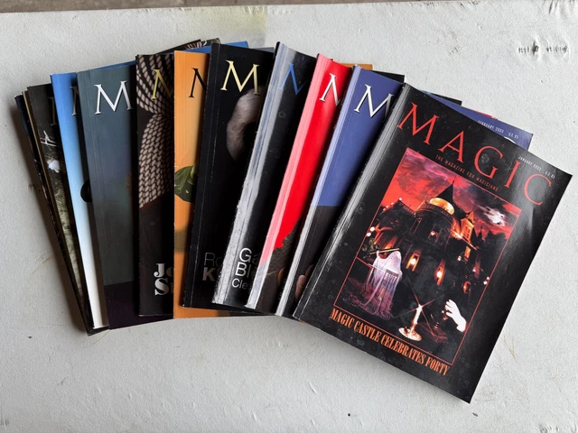 MAGIC MAGAZINE FOR Magicians 2003 FULL YEAR Siegfried & Roy, Criss ...