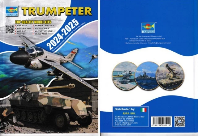 MODEL KIT CATALOG Trumpeter 2024-2025 Pg. 94 Collection Boats Aircraft ...