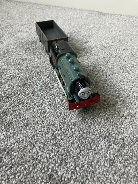 THOMAS TRACKMASTER PORTER train with Troublesome Truck. Old style TOMY ...