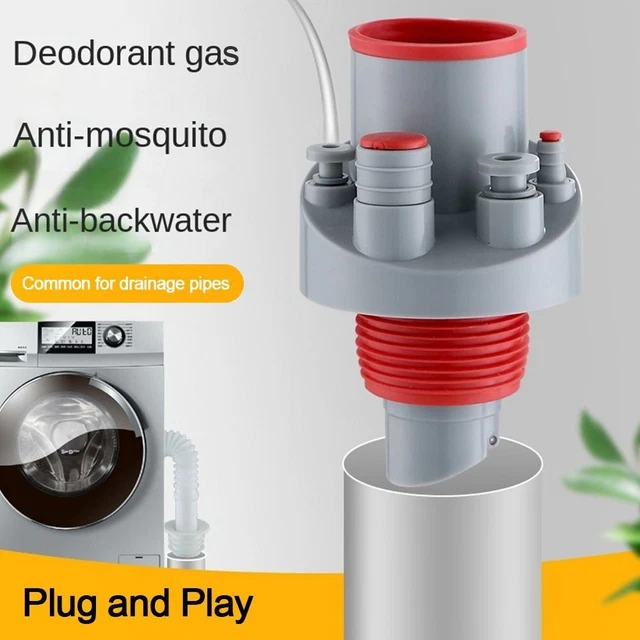 MULTIFUNCTIONAL SINK DRAIN Pipe Adapter Washing Machine Drainage ...