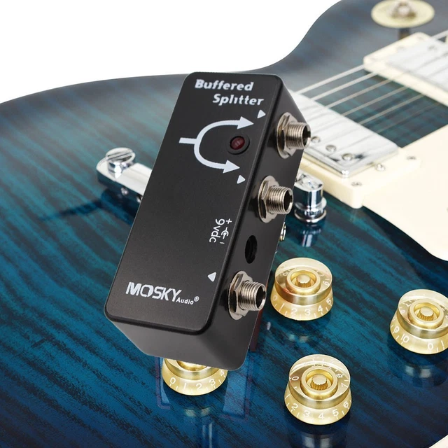 BUFFERED SPLITTER PEDAL Ensuring Your Guitar's Tone Remains Clear and ...