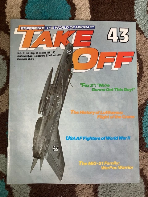 TAKE OFF AIRCRAFT MAGAZINE - Issue 43 - Like new £6.96 - PicClick UK