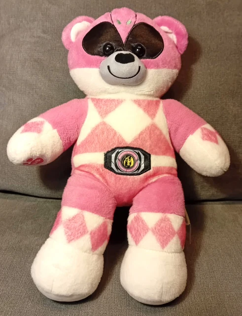 BUILD A BEAR Power Rangers Pink Ranger Soft Toy Plush 16 Inch Tall £11. ...