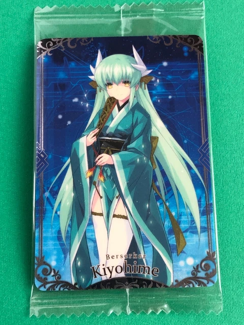 CARTE PLAQUETTE KIYOHIME Berserker FGO PROJECT type lune BANDAI ...