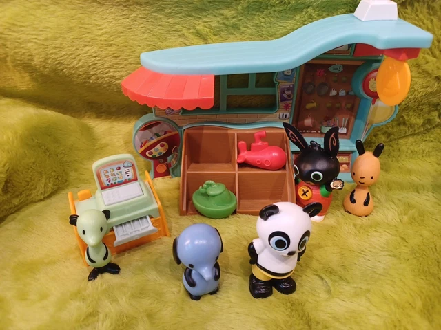 CBEEBIES BING BUNNY Play Set Padgets Shop & Figures Bundle £15.00 ...