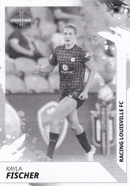 2024 PARKSIDE NWSL noir et blanc parallèle #98 Kayla Fischer Racing ...