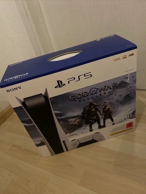 PLAYSTATION 5 (PS5) Bundle God of War ""Ragnarök"" Disk Edition NEW, Original Packaging ...