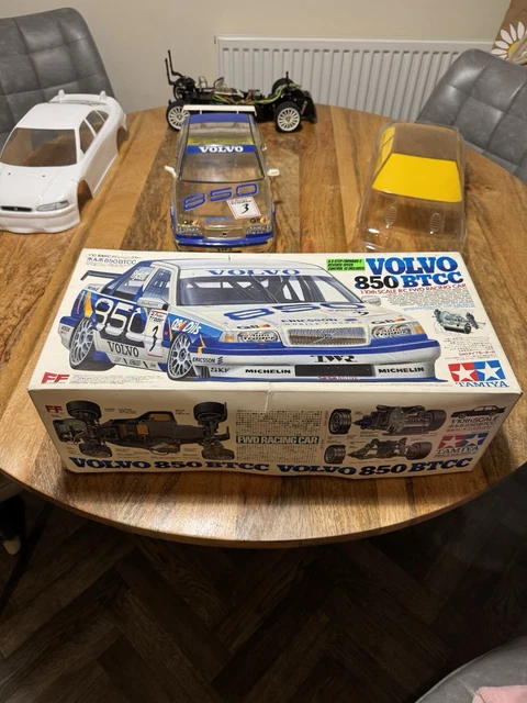 TAMIYA VOLVO 850 BTCC Remote Control Car With 3 Shells £52.68 - PicClick UK