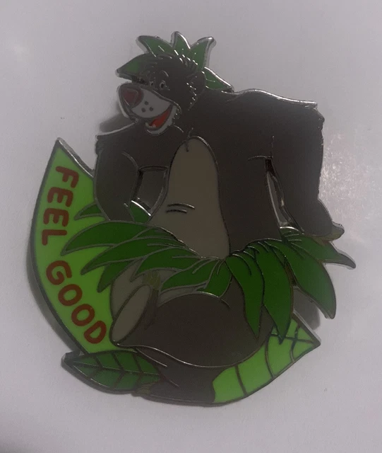 DISNEY DLRP DLP Disneyland Paris Jungle Book Feel Good Baloo Pin ...