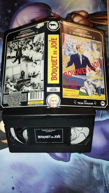 VHS BOUQUET de joie Rene Chateau K7 video cassette Charles Trenet Tilda Thamar EUR 25,00 ...