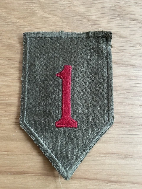 INSIGNE USA- 1 ère Division Infanterie - WW2 EUR 35,00 - PicClick FR