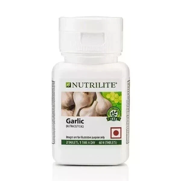 NUTRALITE GARLIC TABLETS For Healthy Heart Pack of 60 tablets free ...
