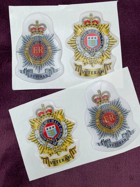 PAIR OF ROYAL Corps of Transport (RCT) & Royal Logic Corps (RLC ...