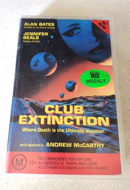 CLUB EXTINCTION VHS Pal £26.66 - PicClick UK