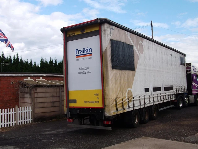 CARTWRIGHT TRI AXLE Step Frame DOUBLE DECK Curtain Trailer £4,750.00 ...