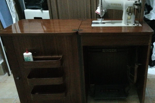 MACCHINA DA CUCIRE SINGER 191M anno 1960 - ottime condizioni EUR 60,00 ...