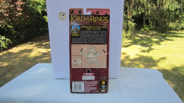 TOY BIZ LORD Of The Rings "The Two Towers" Orc Capitán Of Isengard ...
